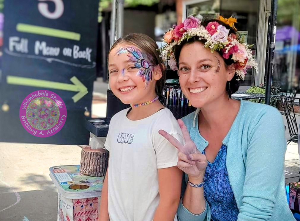 Details ~ Face Paint Artist for County Fairs and Community Events